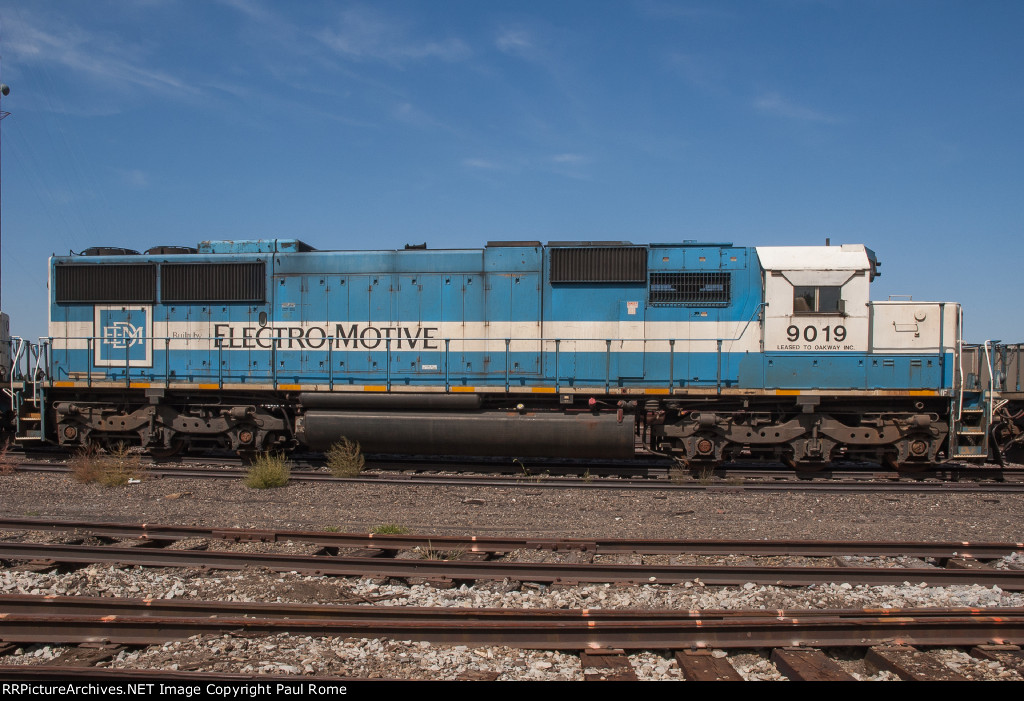 EMDX, OWY 9019, EMD SD60, lease return stored